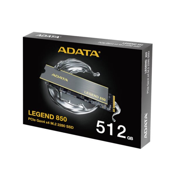 Adata Legend 850 512GB M.2 NVMe Gen4 5000MB/s Internal SSD – Kryptronix